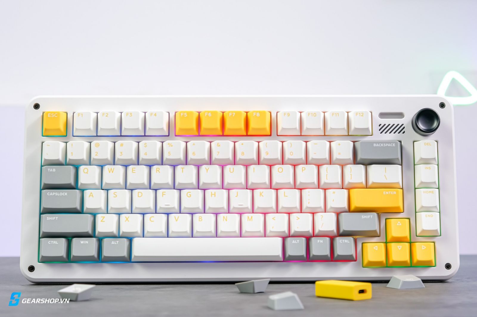 IQUNIX ZX75 Gravity Wave Wireless LED RGB| Cherry Sw - Gearshop.vn